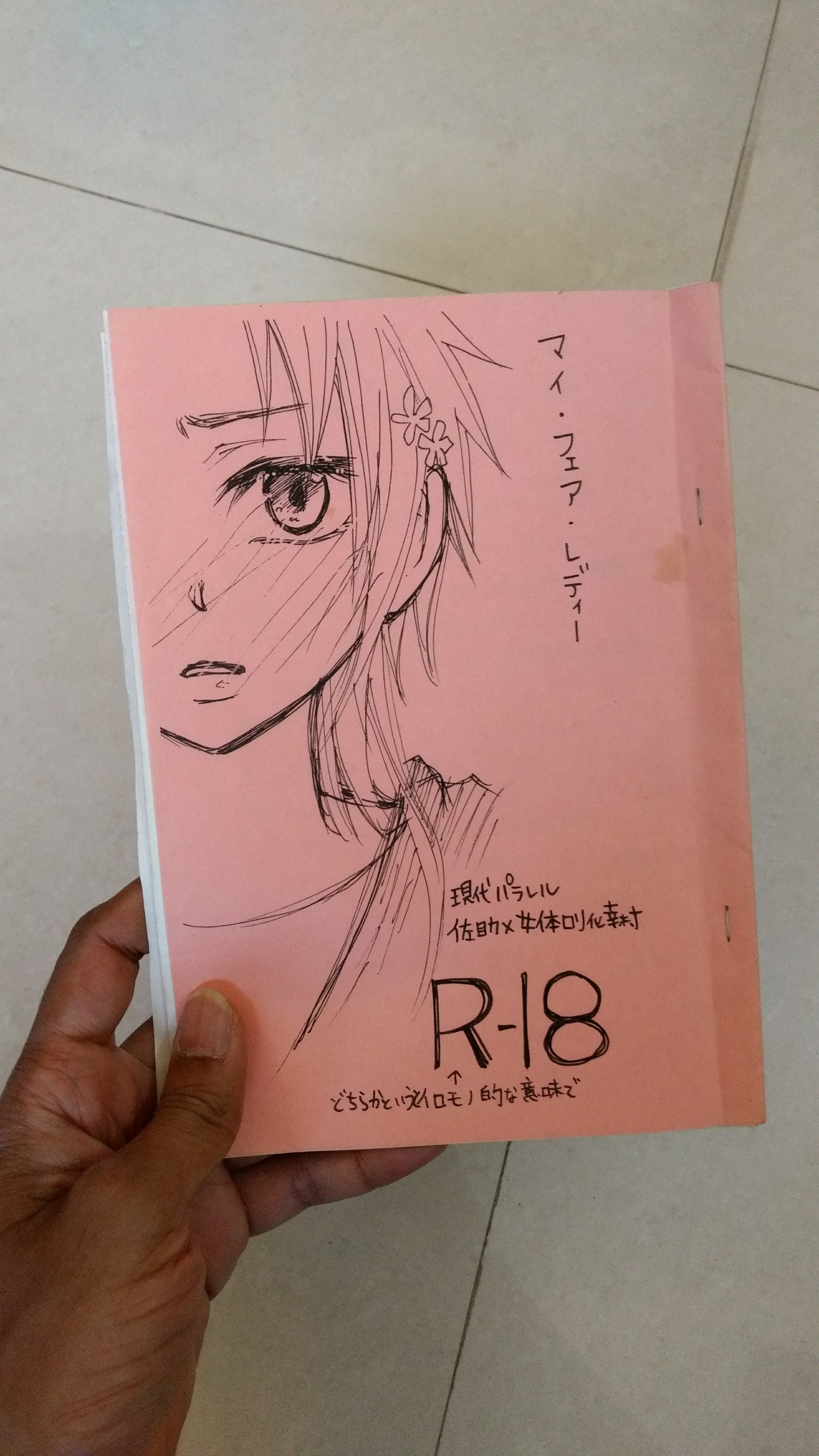 Examples of doujinshi (self-published manga) – Comix India